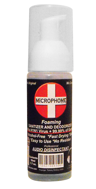 Microphome - Professional Mic Cleaning Foam – Gauge Precision Instruments